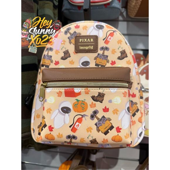 Loungefly Disney Pixar WALL-E Fall Icons Mini Backpack